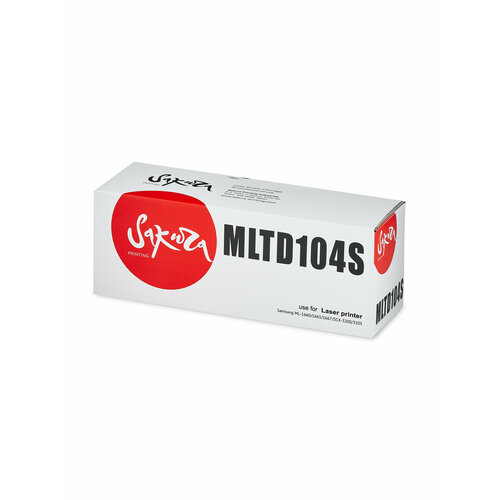 2 шт. Картридж лазерный Sakura MLT-D104S черный 1500 стр. для Samsung (SAMLTD104S)