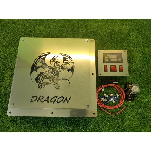 Конвекция для коптильни Dragon ТЭН 2кВт+панель управления+реле 3кВт