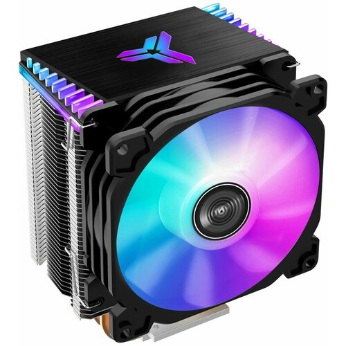 Кулер JONSBO CR-1400 Color LGA1700/1200/115X/AM4 (24шт/кор, TDP 125W, PWM, 92mm Dynamic Multi-Color LED Fan, 4 тепловые трубки, 4-pin) Retail