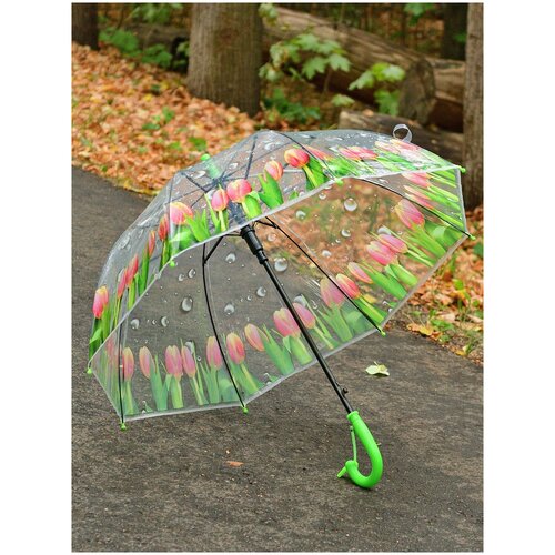 Зонт-трость Rain-Proof, зеленый