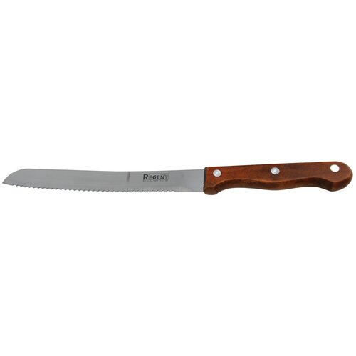Набор ножей REGENT inox ECO knife 93-WH2-2, лезвие: 20.5 см, серебристый/коричневый