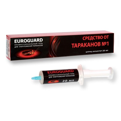 Eurogard Export Гель-шприц для уничтожения тараканов и муравьев 30 гр