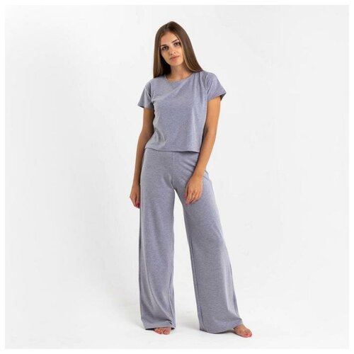 Пижама , размер 40/42, серый