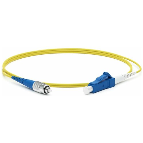 Патч-корд Hyperline 2м (FC-S2-9-FC/UR-LC/UR-H-2M-LSZH-YL)