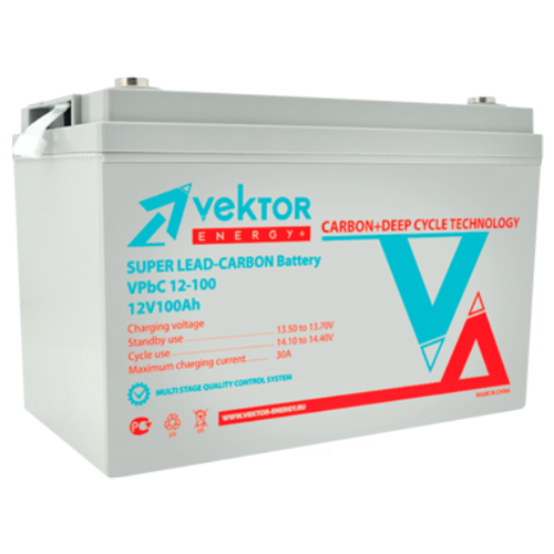 Аккумуляторная батарея Vektor VPbC 12-100