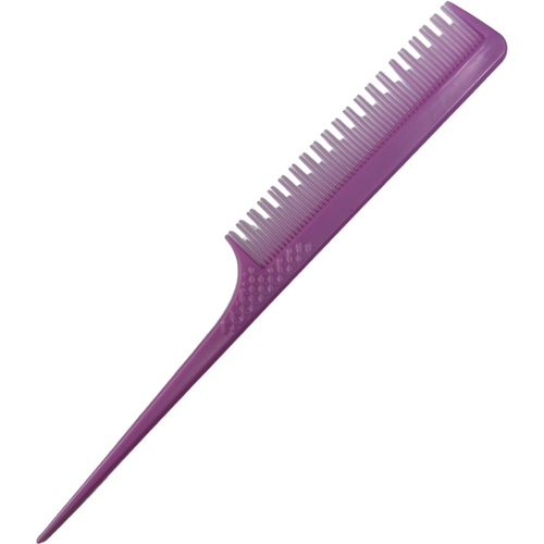 Расческа для мелирования волос с хвостиком Valexa 21.5см, сиреневая, 1шт