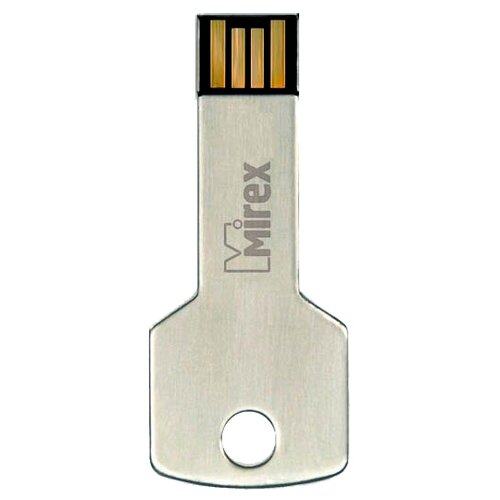 Флешка Mirex CORNER KEY 16 ГБ, 1 шт., стальной