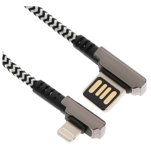 Зарядный универсальный USB Дата-кабель BLAST BMC-219 черный (1,2м) Lightning