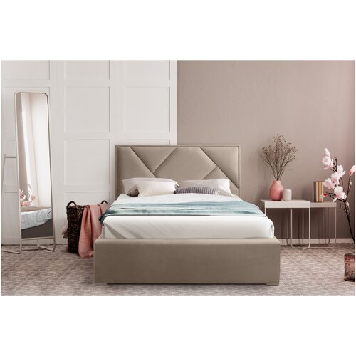 Мягкая кровать "Ева 2" 1,4м Velutto 05