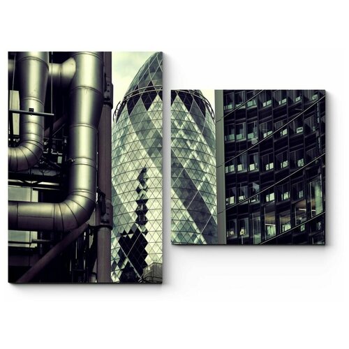 Модульная картина Современный Лондон 40x30