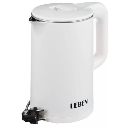 Чайник Leben 291-040, белый
