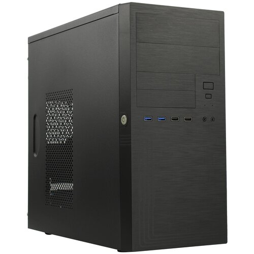 Корпус microATX Powerman ES555BK 450 Вт чёрный