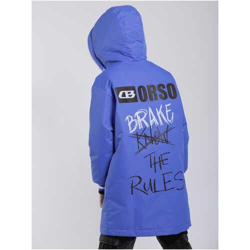 Куртка Orso Bianco, размер 134, синий