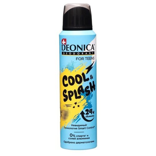 Дезодорант deonica for teens cool splash, спрей, 150 мл