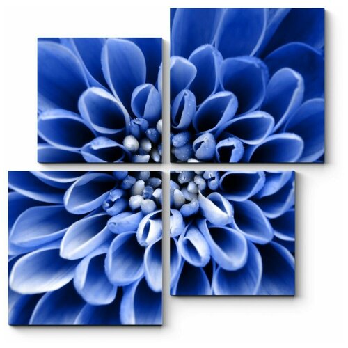 Модульная картина Запах синего120x120