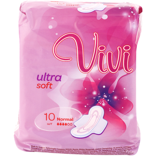 Прокладки Vivi ULTRA NORMAL SOFT для критических дней 10 шт.
