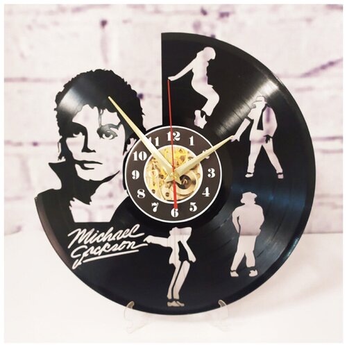 Часы из виниловой пластинки Michael Jackson