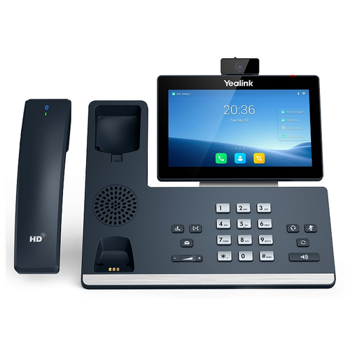 YEALINK SIP-T58W Pro with camera, видеотерминал, Android, WiFi, Bluetooth трубка, GigE, CAM50, без БП, шт