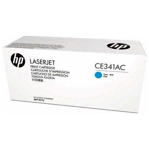 Лазерный картридж HP CE341AC 651A голубой