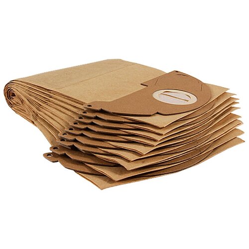 Фильтр-мешки бумажные 10 шт для пылесоса KARCHER 3001