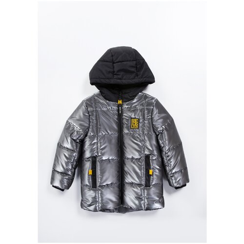 Куртка MIDIMOD GOLD, размер 128-134, черный, серый