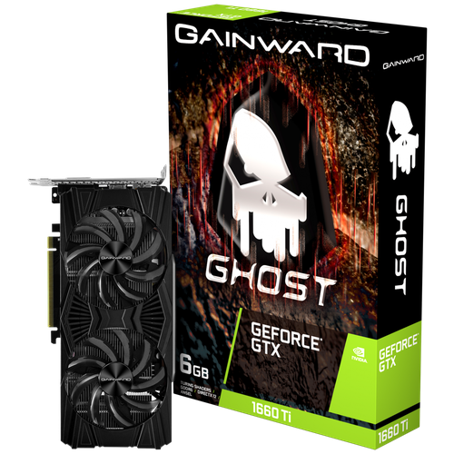 Видеокарта 6.0 Гб Gainward GeForce GTX 1660 Ti GHOST