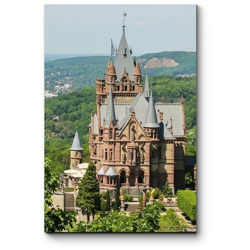 Модульная картина Замок Драхенбург 60x90