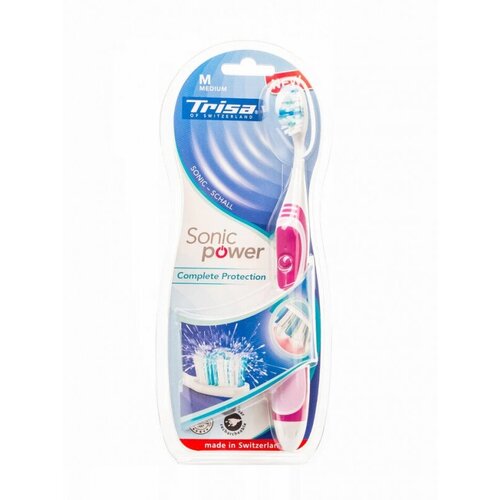 Зубная щётка электрическая Trisa Sonicpower Akku 661910 Pink