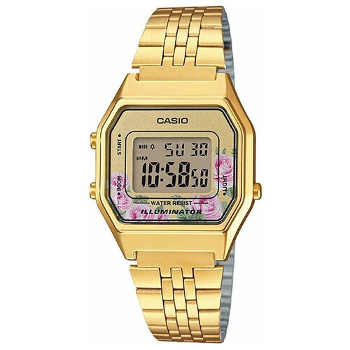 Наручные часы CASIO Vintage LA680WGA-4C, золотой