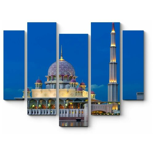 Модульная картина Сияющая мечеть, Куала-Лумпур161x131