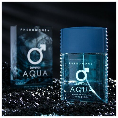 Delta PARFUM Туалетная вода мужская с феромонами Lovelas Aqua, 100 мл (по мотивам Acqua Di Gio (G.Armani)