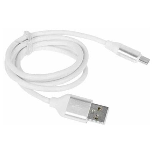 Кабель круглый DEXP USB Type-C - USB белый 1 м