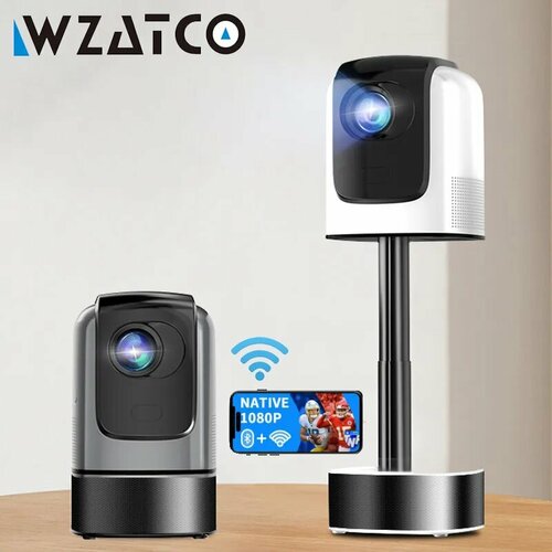 WZATCO A3 WIFI Умный портативный ЖК-проектор