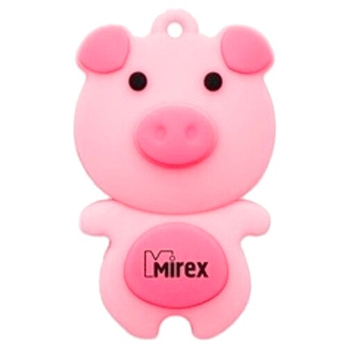 Флешка Mirex PIG 8 ГБ, 1 шт., розовый