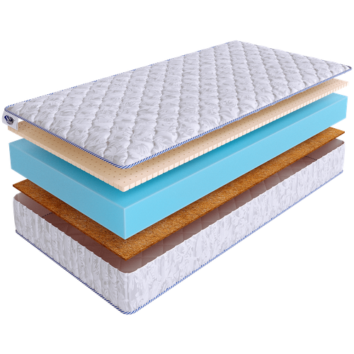 Беспружинный ортопедический матрас SkySleep ROLLER Cotton Mix 17 на диван кровать 65x225