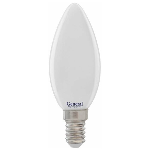 Упаковка светодиодных ламп 10 шт. GENERAL LIGHTING Свеча E14, E14, C35, 7 Вт, 2700 К