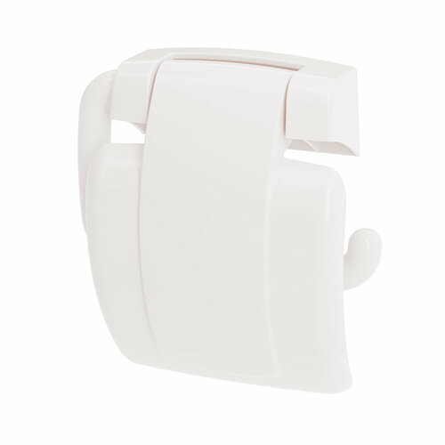 Держатель для туалетной бумаги Альтернатива, настенный, пластиковый, белый