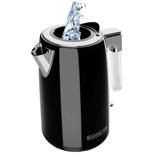 Чайник электрический Polaris PWK 1746CA Water Way Pro, 2200Вт, черный