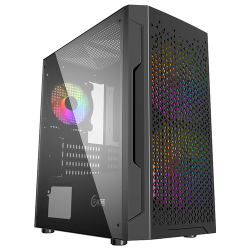 Настольный компьютер BK Игровой компьютер BCK Mesh 01B i5 11400F/32Gb DDR4/1000Gb HDD/500SSD/HDD/RTX3060/700W/Win10Pro