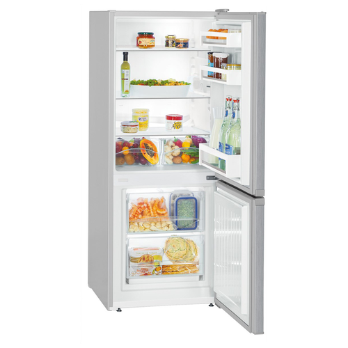 Холодильники Liebherr/ 137.2x55x63, объем камер 156/53 л, нижняя морозильная камера, серебристый