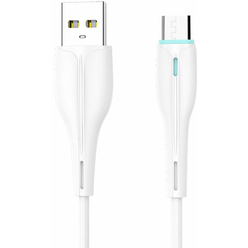 Дата-кабель USB универсальный MicroUSB SKYDOLPHIN S48V (белый)