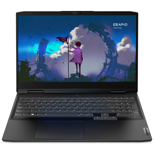 Ноутбук Lenovo IdeaPad Gaming 3 Gen 7 15.6" FHD IPS/Core i5-12450H/8GB/512GB SSD/GeForce RTX 3050 4Gb/DOS/RUSKB/черный (82S900KWRK)