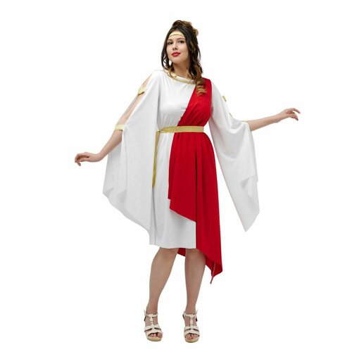Карнавальный костюм римлянки женский взрослый укороченный