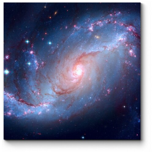 Модульная картина Спираль галактик 100x100