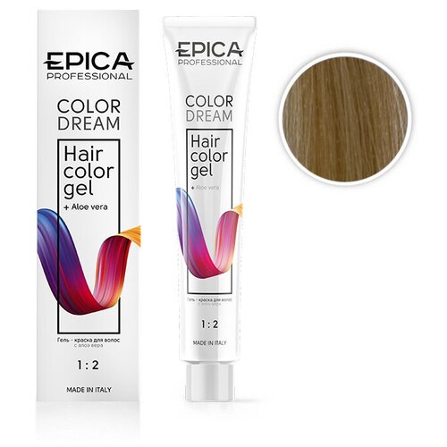 EPICA Professional Color Dream гель-краска для волос, 10.32 светлый блондин бежевый, 100 мл