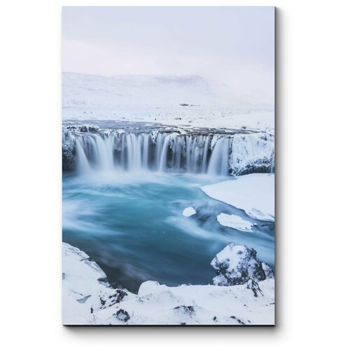 Модульная картина Ледяная красота Исландии30x45