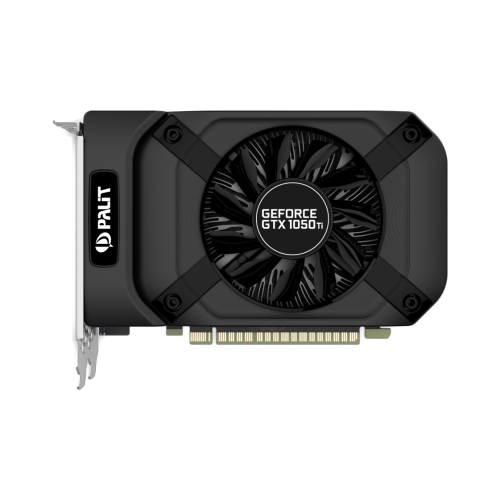 Palit Видеокарта Palit PCI-E PA-GTX1050Ti StormX 4G nVidia GeForce GTX 1050TI 4096Mb 128bit GDDR5 1290/700