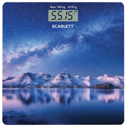 Весы напольные SCARLETT SC-BS33E022, звездное небо