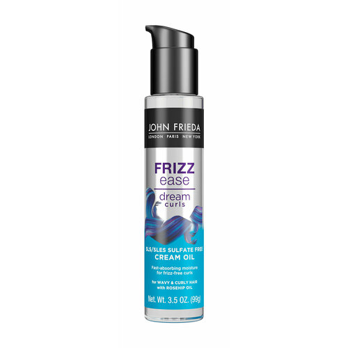 JOHN FRIEDA Крем-масло Frizz Ease Dream Curls для ухода за вьющимися волосами, 100 мл