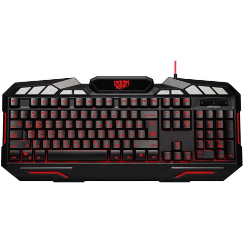 Клавиатура проводная Defender, Doom Keeper, GK-100DL, мембранная, 1.5 м, цвет: чёрный